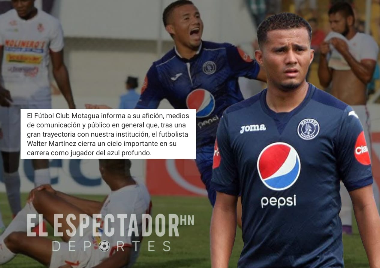 Walter Martínez Se Despide Del Motagua Tras Ocho Años De Entrega Y Gloria