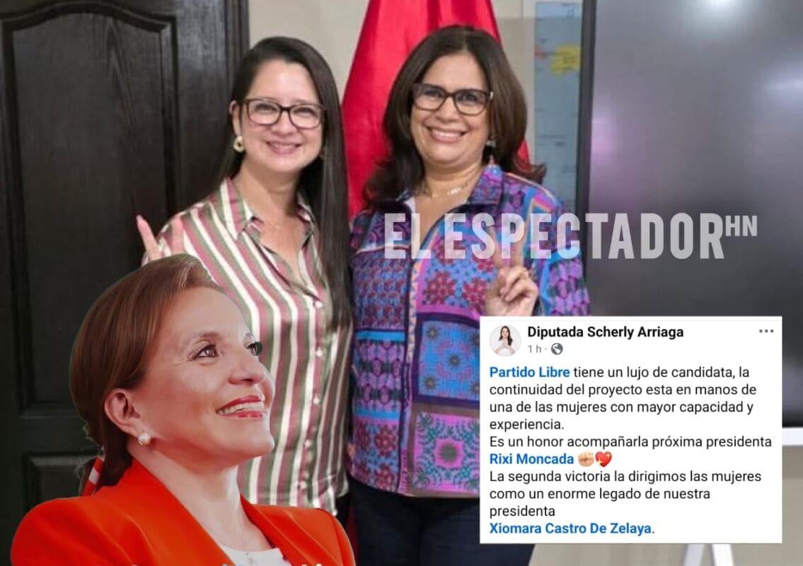 Scherly Arriaga Asegura Que Rixi Moncada Representa El Legado De ...