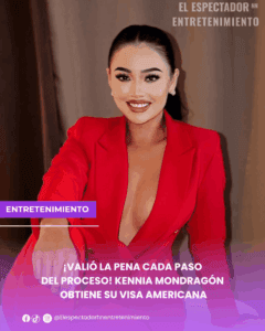 ¡Valió La Pena Cada Paso Del Proceso! Kennia Mondragón Obtiene Su Visa ...